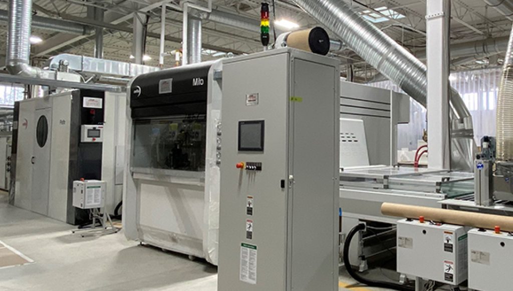 Addition of Automated Cefla Paint Line – Sunrise Kitchens